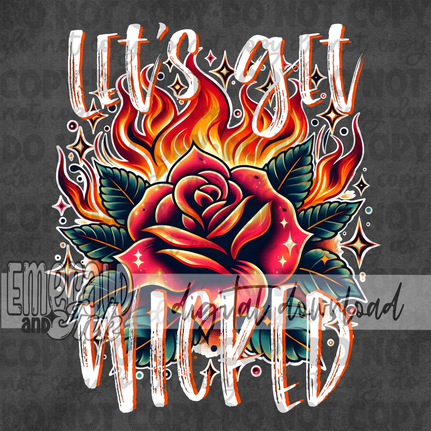 Let’s Get Wicked - Digital Download – Emerald & Ink