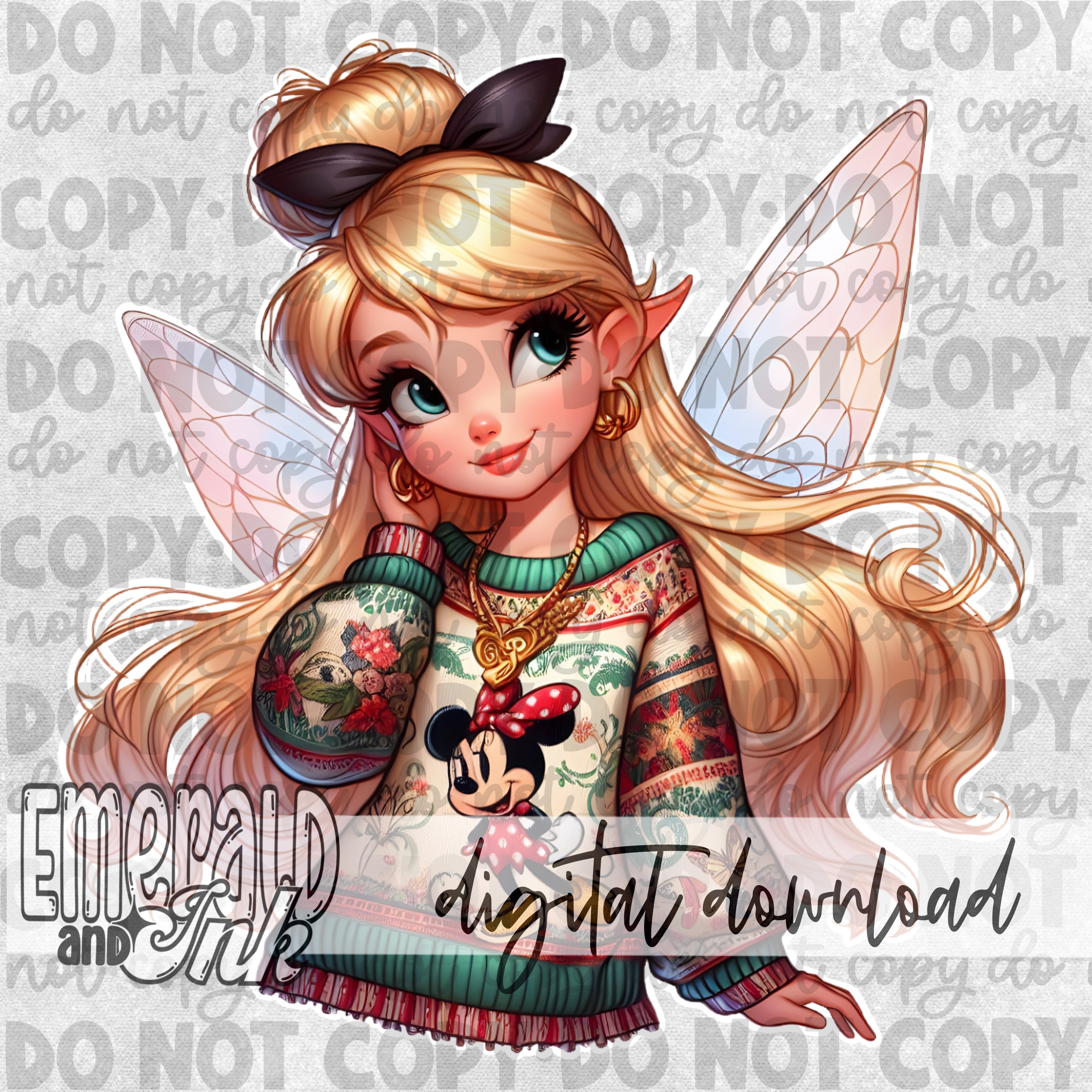 Boujee Kingdom - Pixie 1 - Digital Download – Emerald & Ink