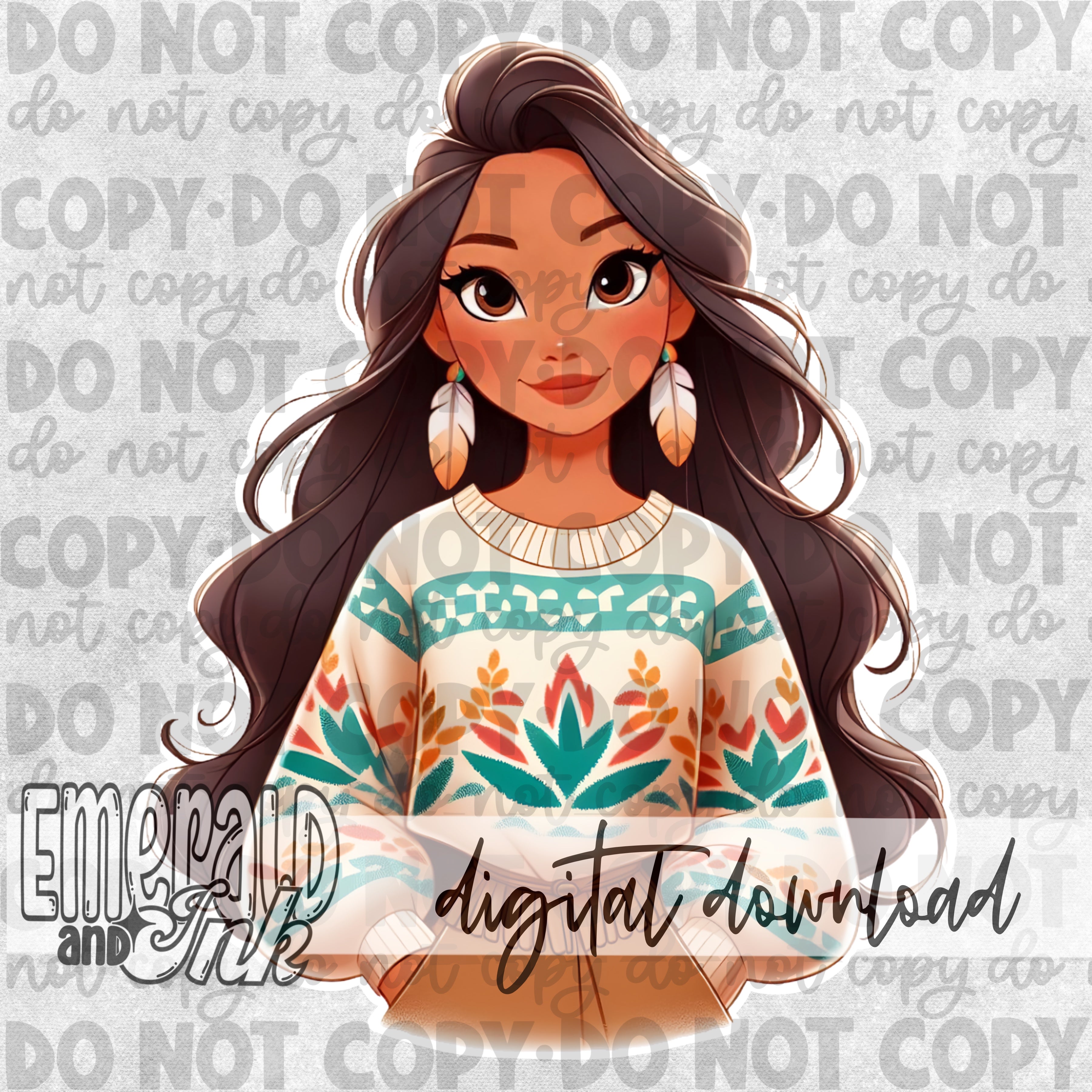 Boujee Kingdom - Colors of the Wind - Digital Download – Emerald & Ink