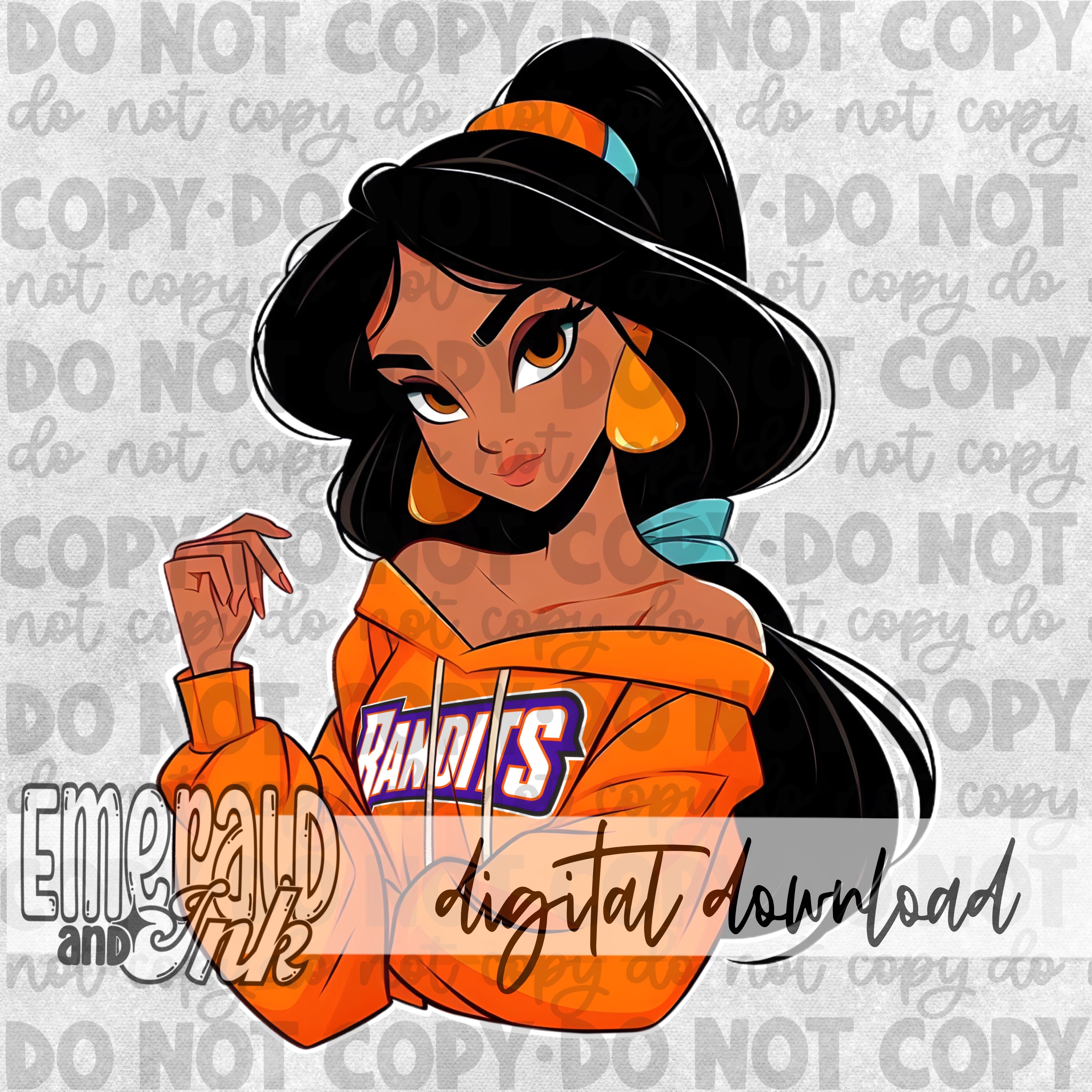 Arabian Night - Buffalo Lax - DIGITAL Download – Emerald & Ink