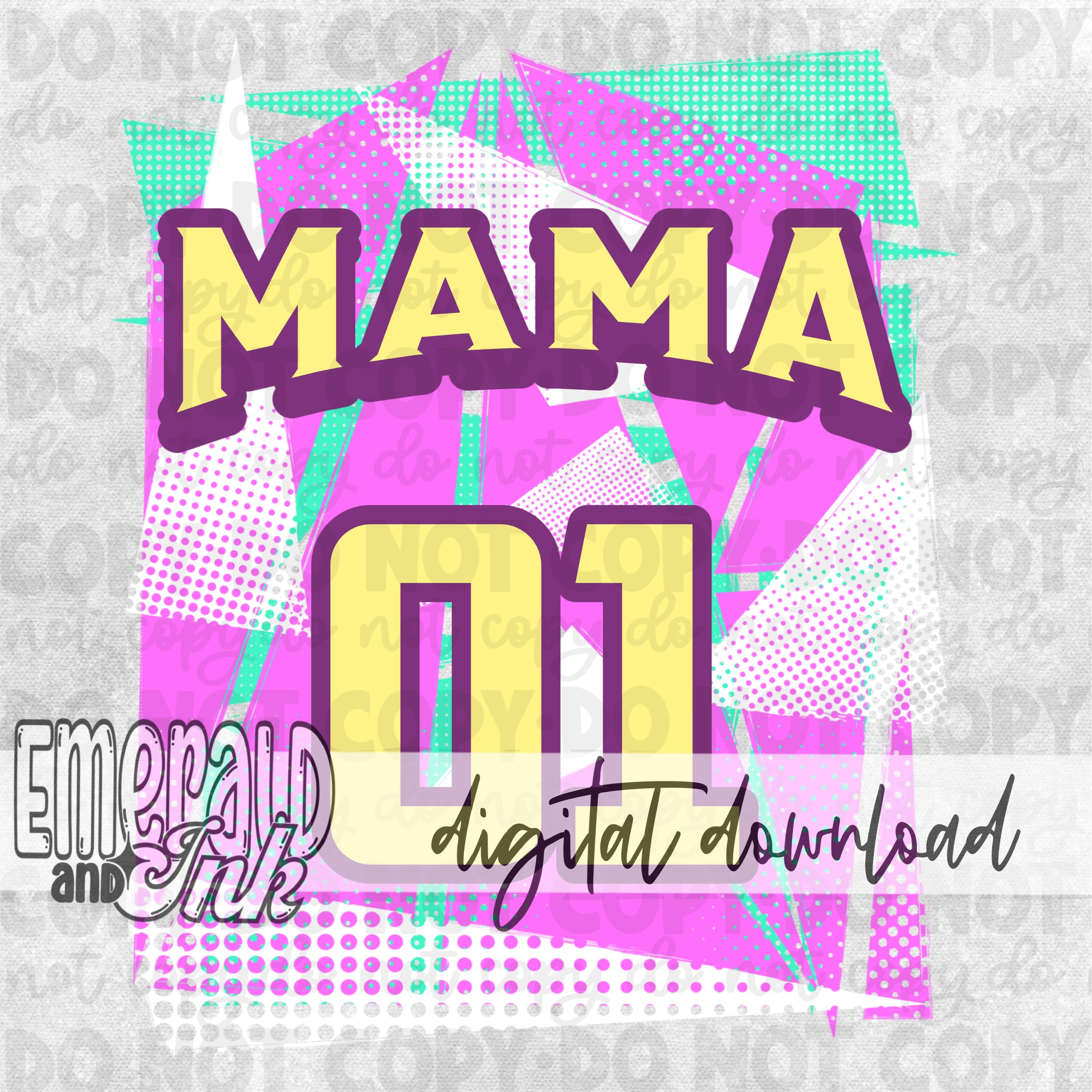 Mama 01 - DIGITAL Download – Emerald & Ink
